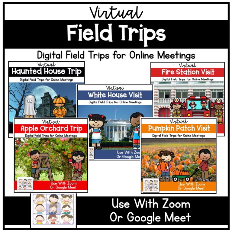 Virtual field trips in Kindergarten for distance learning