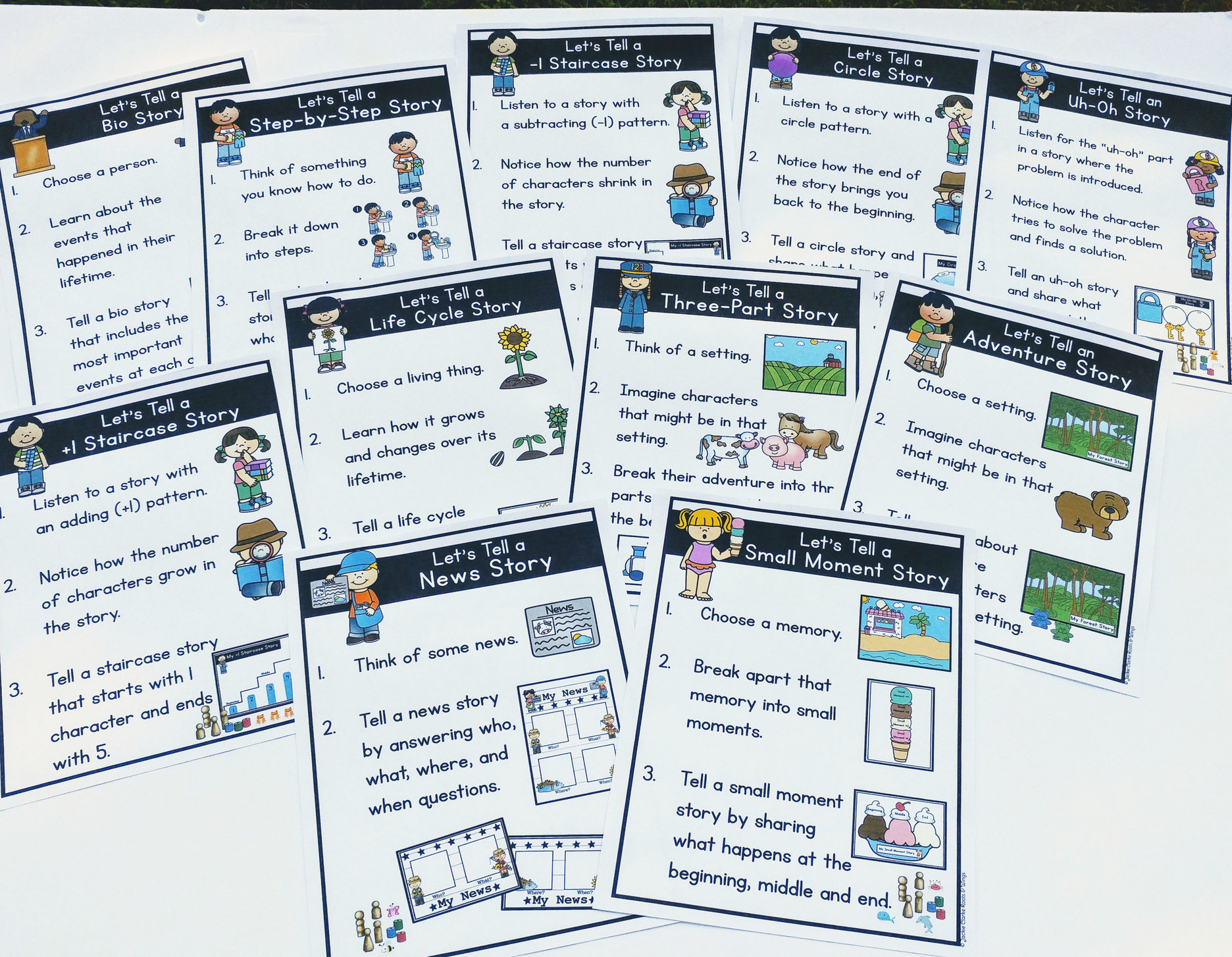 Retelling Stories with Story Maker Mats - Roots and Wings