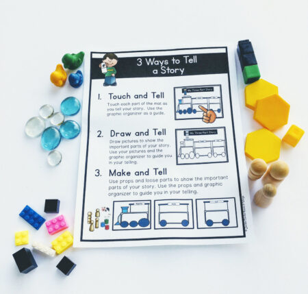 Retelling Stories in Kindergarten with Story Maker Mats