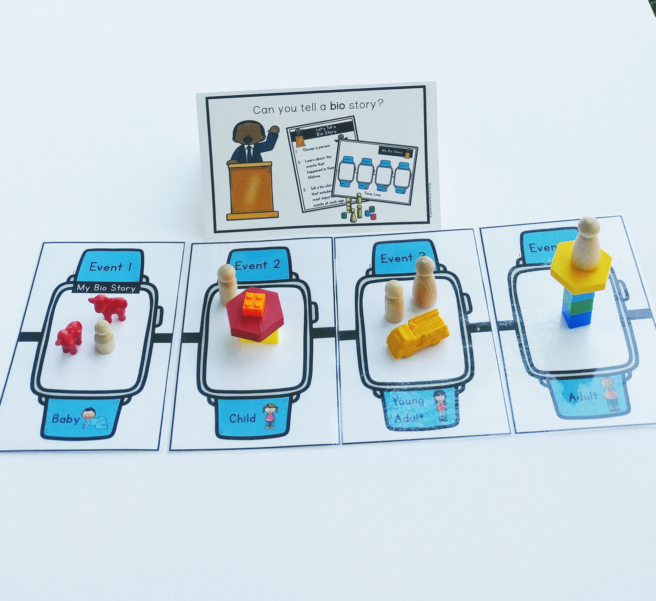 Retelling Stories with Story Maker Mats - Roots and Wings