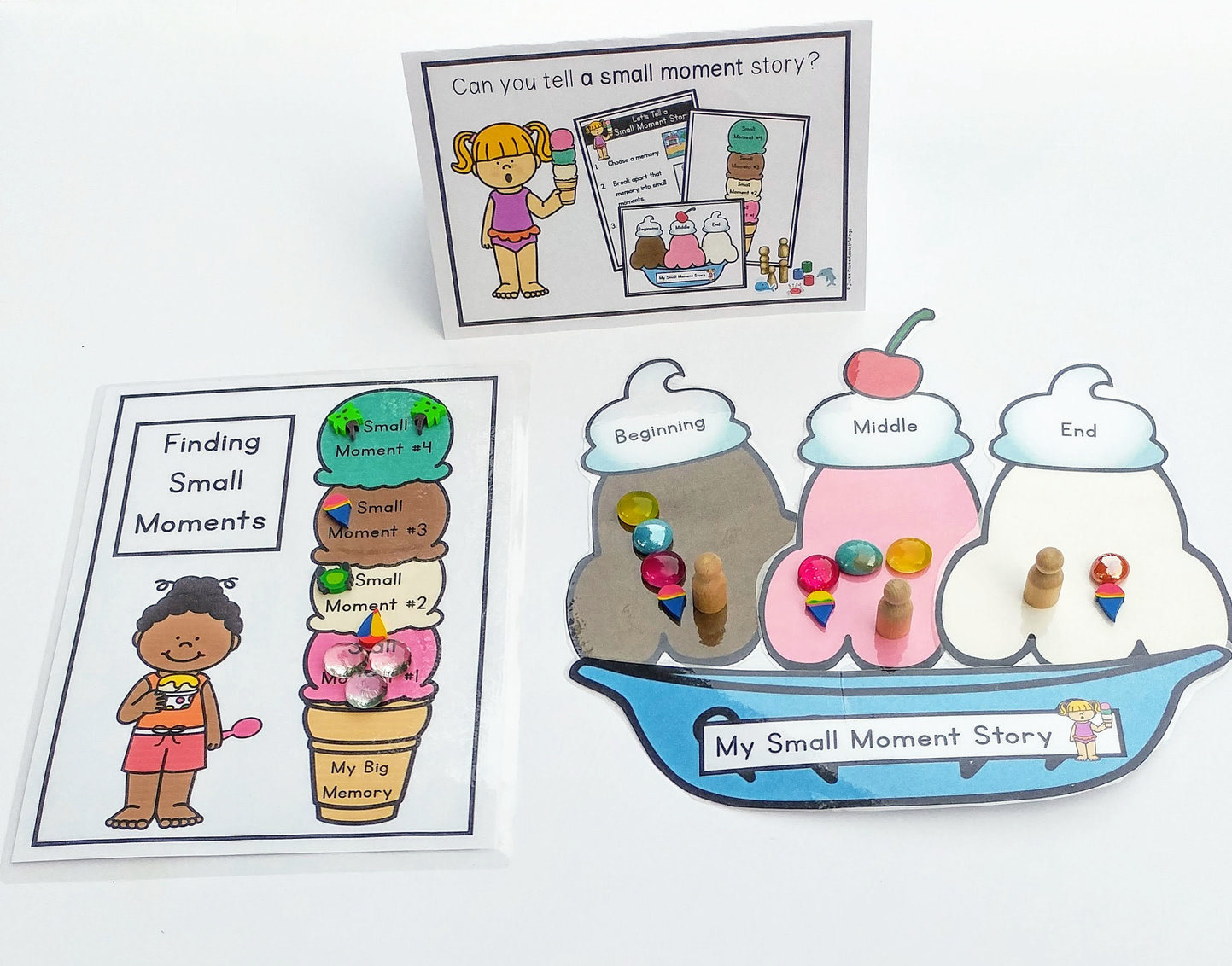 Retelling Stories in Kindergarten with Story Maker Mats