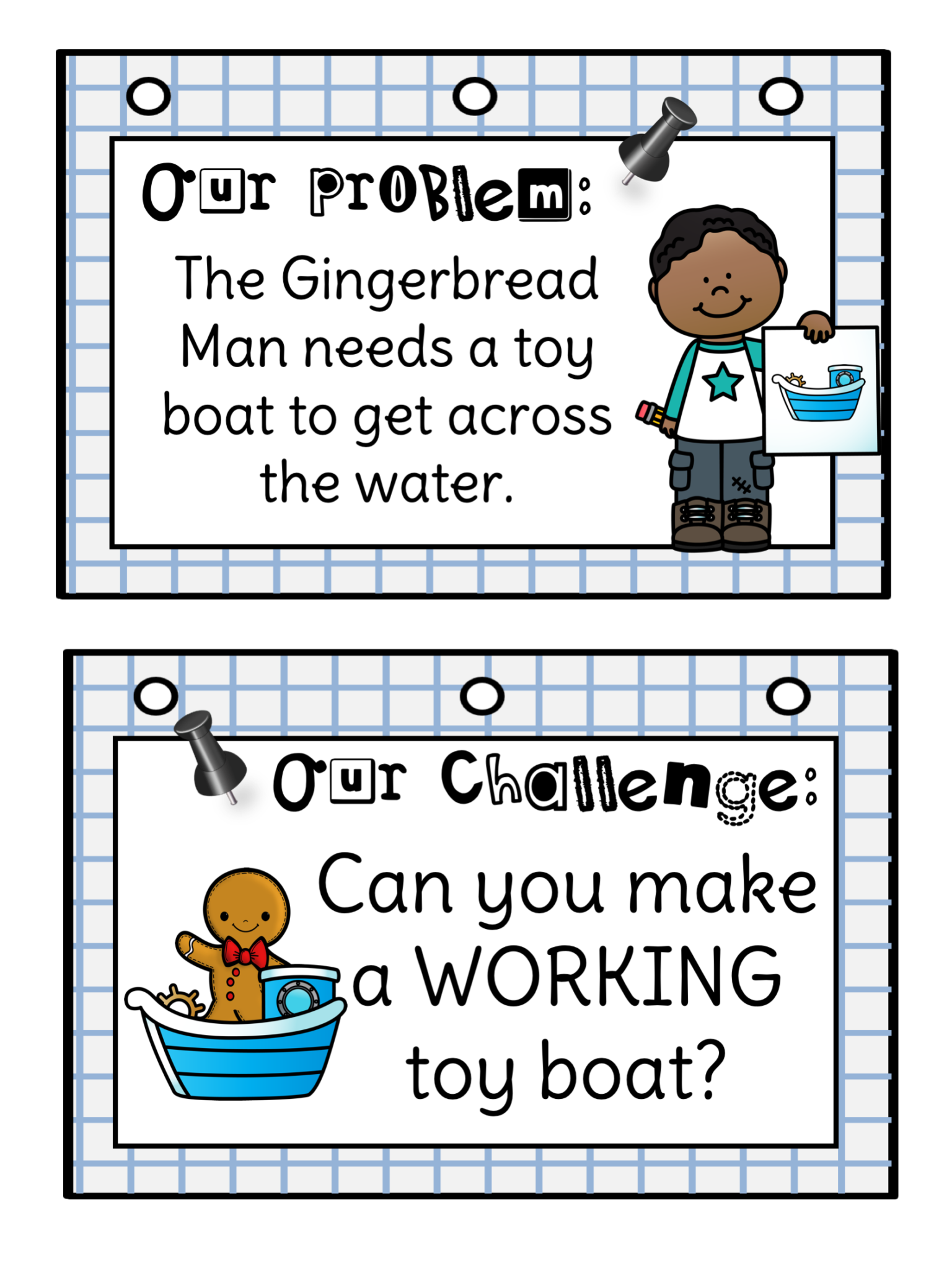 Gingerbread STEM Challenge: The Toy Boat Project - Roots and Wings