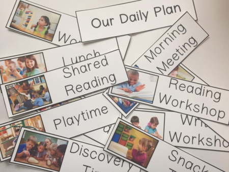 A Kindergarten Daily Schedule Vs. Flow of the Day