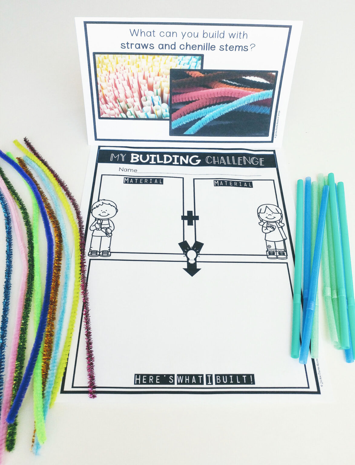 Makerspace Challenges: 3 Types to Use Across the Kindergarten Year