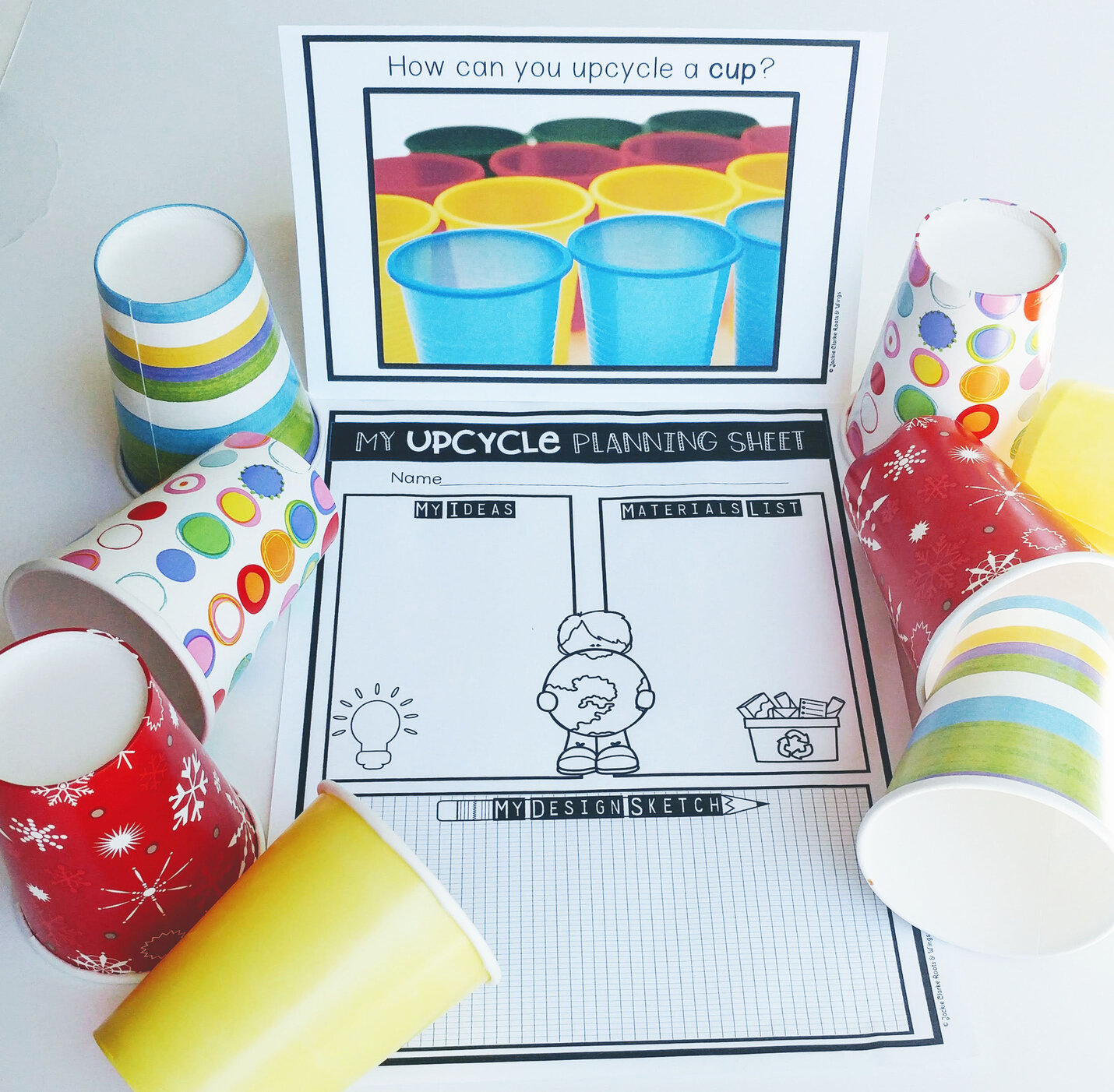 Makerspace Challenges: 3 Types to Use Across the Kindergarten Year